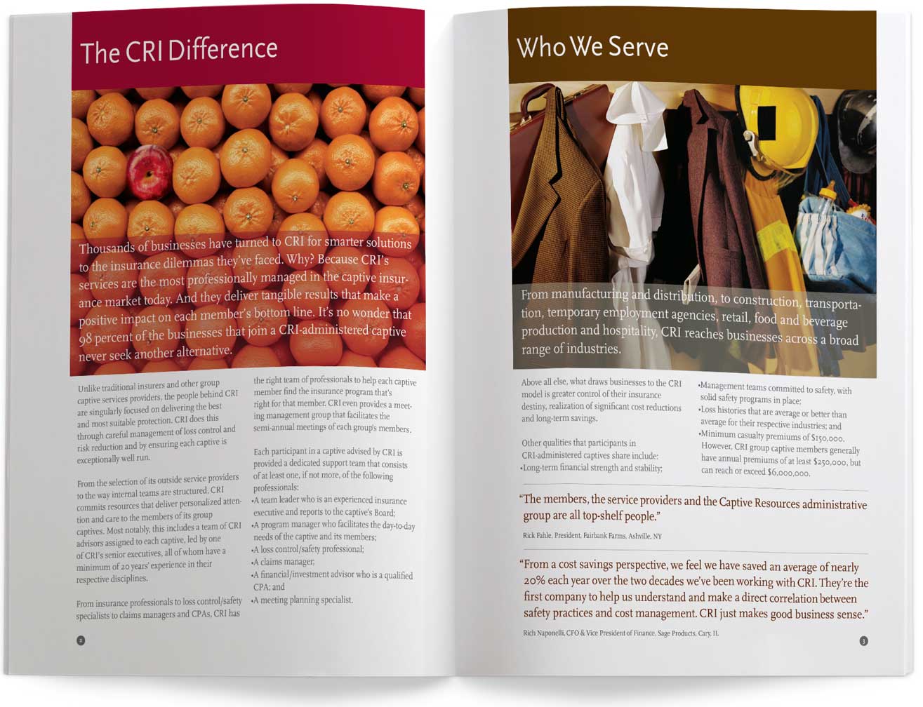 Captive Resources - Crosby Associates - Chicago